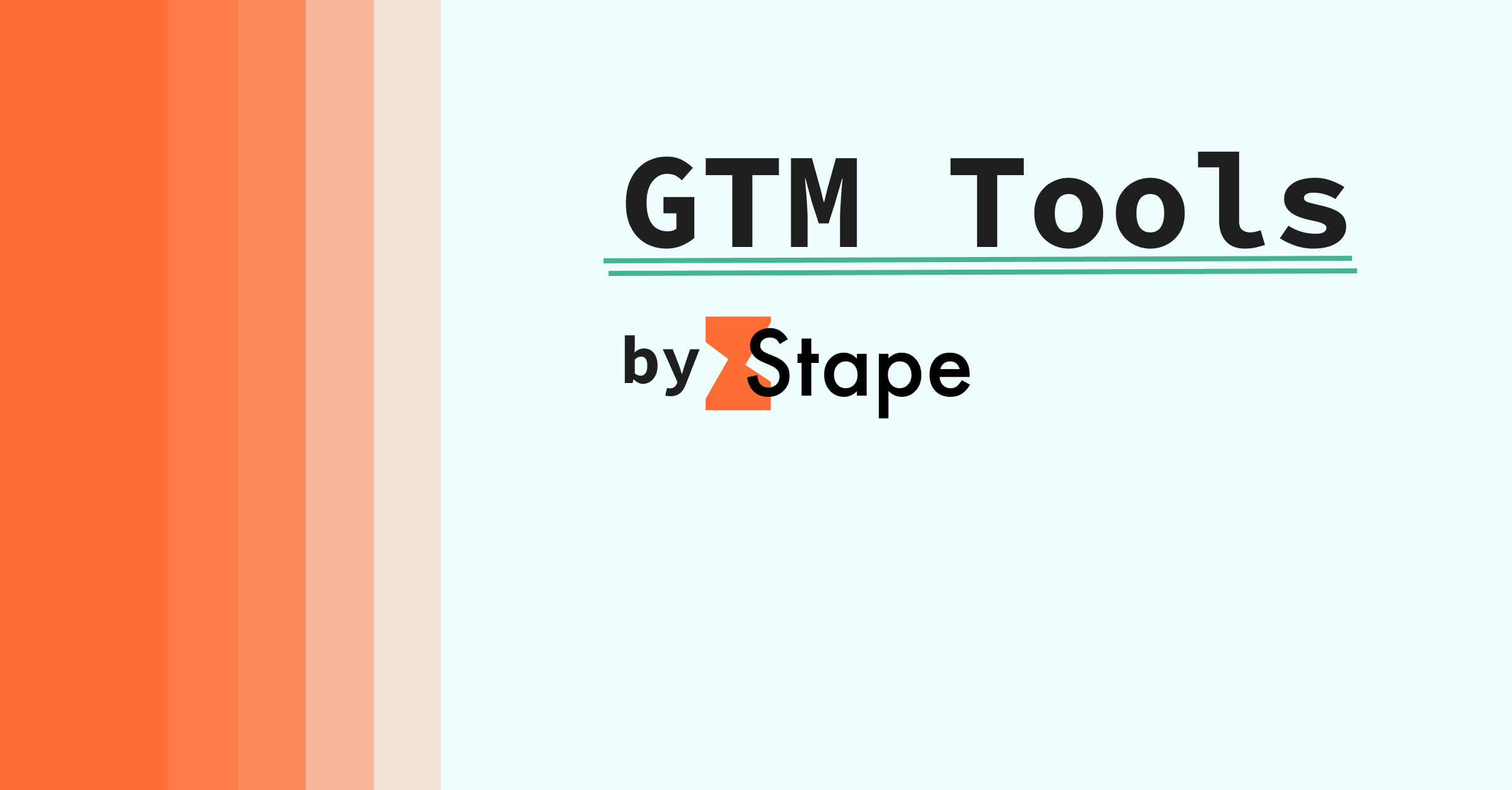 GTM Tools - enhanced Google Tag Manager utilities